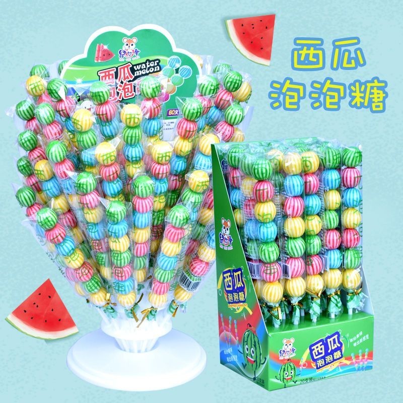Hollow Watermelon Bubble Gum String Bubble Gum Chewing Gum After 8090 ...