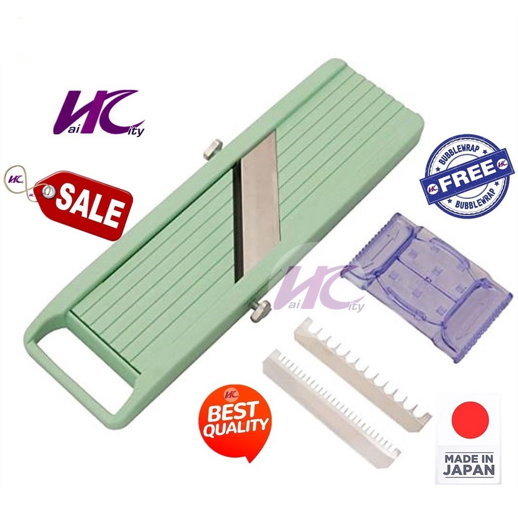 (HC) 100%Original Benriner Japan Mandoline Vegetable Slicer Japanese ...
