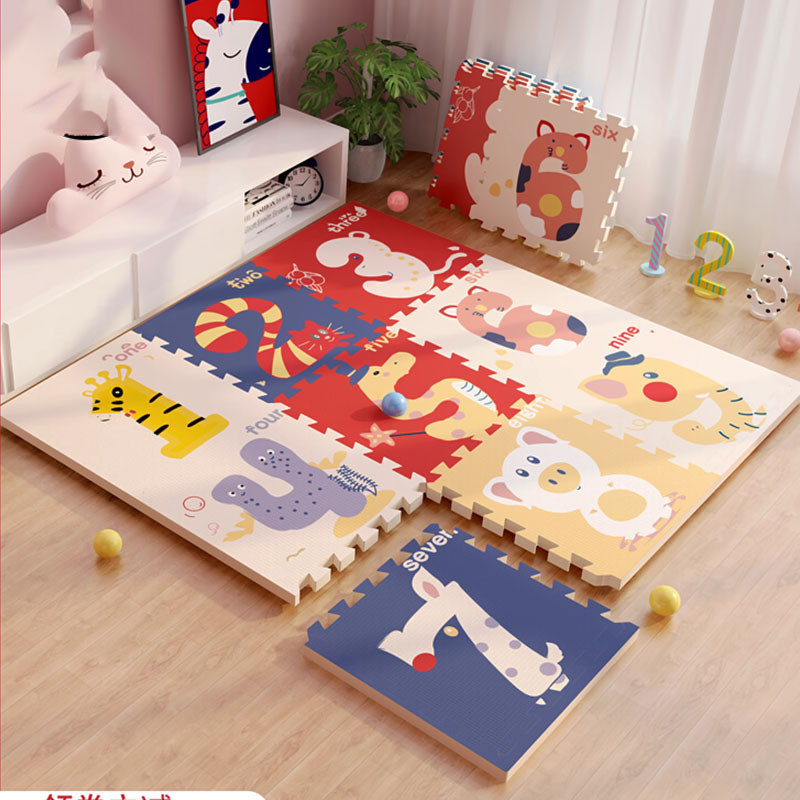 XPE Square splicing playmat Soft Foam Mats for Floor - Perfect Baby ...