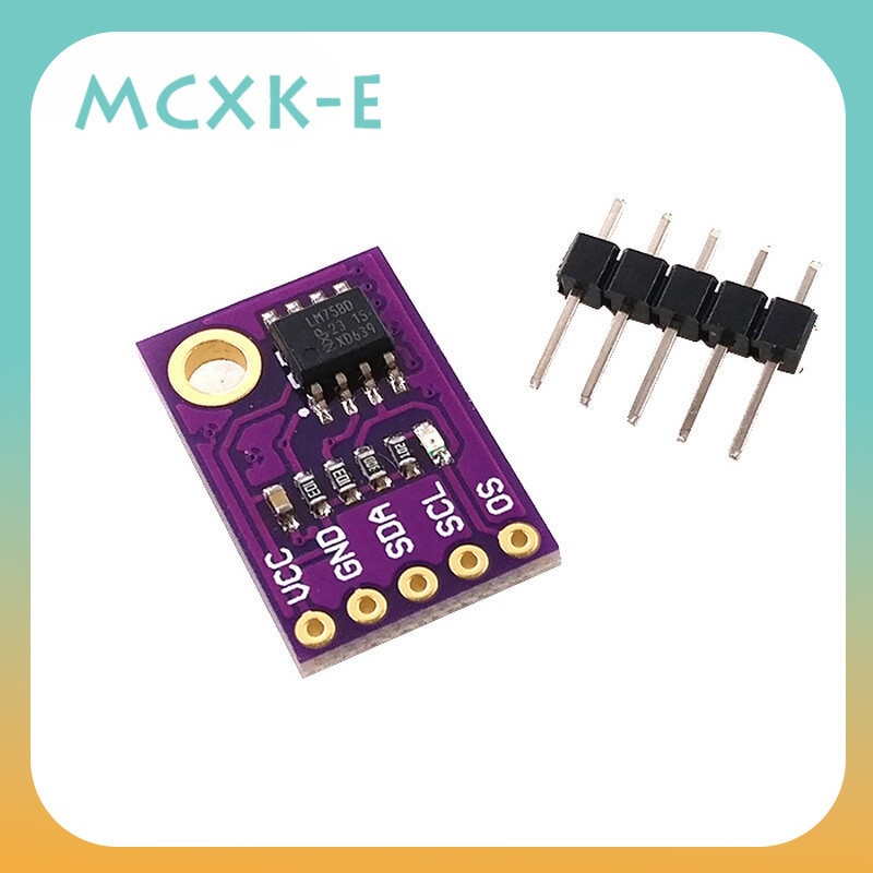 MCXK-E LM75 CJMCU-75 Sensor Module Temperature Sensor High Speed I2C IIC Interface High ...