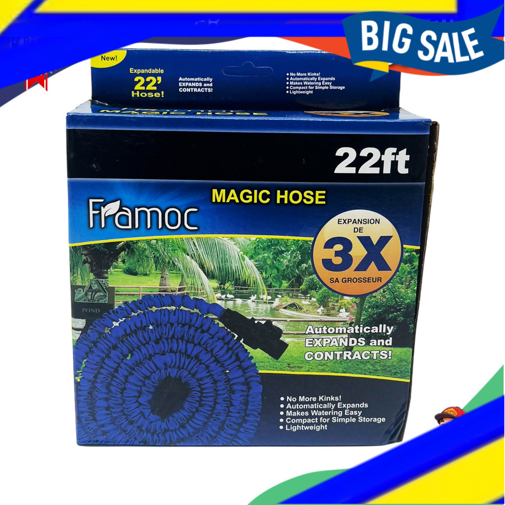 Wayar Paip Air, Getah Paip Air, House Water, Expandable Water Hose 22ft ...