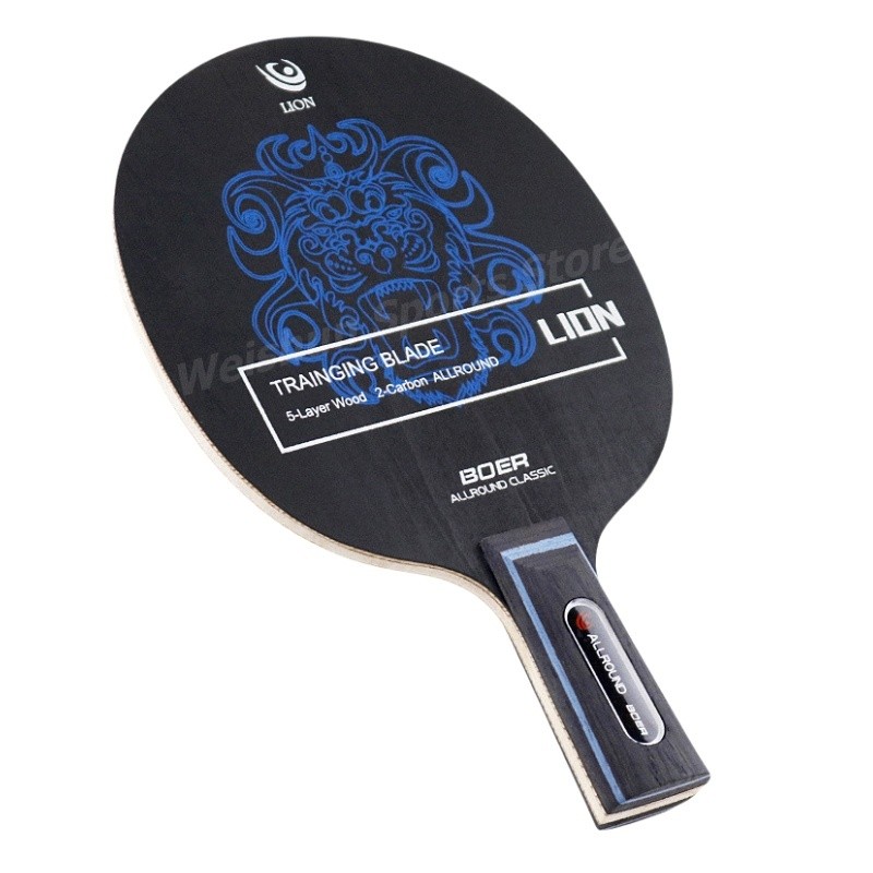 1PC BOER Table Tennis Blade 5-Ply Wood and 2-Ply Carbon Racket Allround ...
