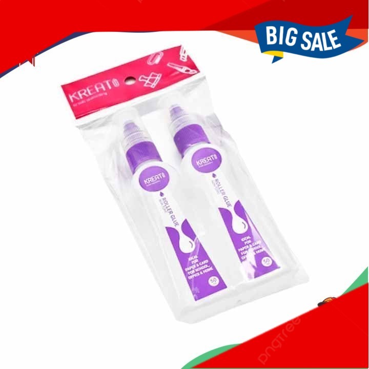 (2pcs) Gam Kertas Botol, Roller Glue | Shopee Malaysia