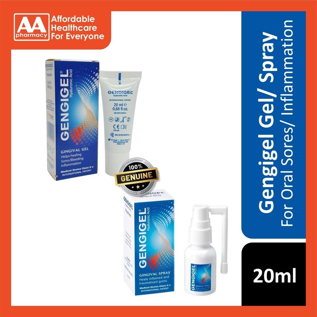 Gengigel Gingival (Gel/Spray) 20mL (MDA Approved) | Shopee Malaysia
