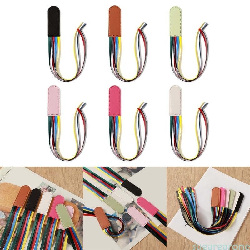 Sugar Leather Bookmarks Ribbons Bible Book Marks Ribbon Bookmarks with ...