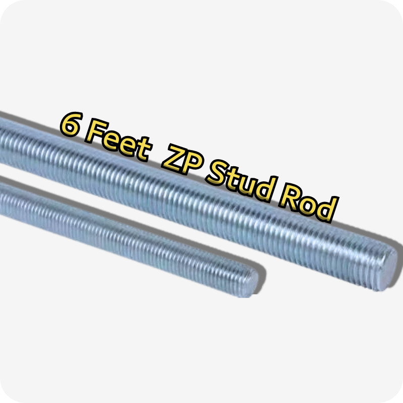 6Feet ZP Stud Rod 5/16" 3/8" 1/2" | Shopee Malaysia