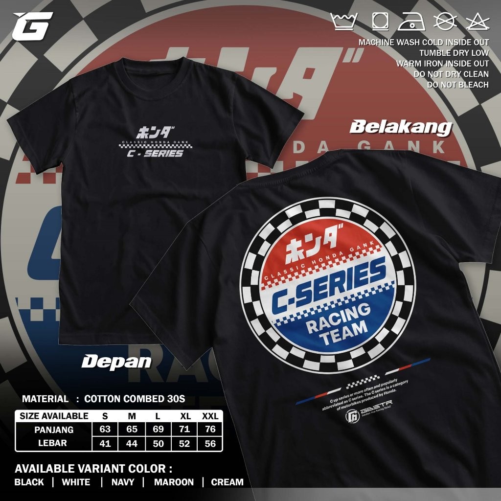 Insomnia - C- Series Classic Honda Gank Racing Team Kaos Herex CB GL ...