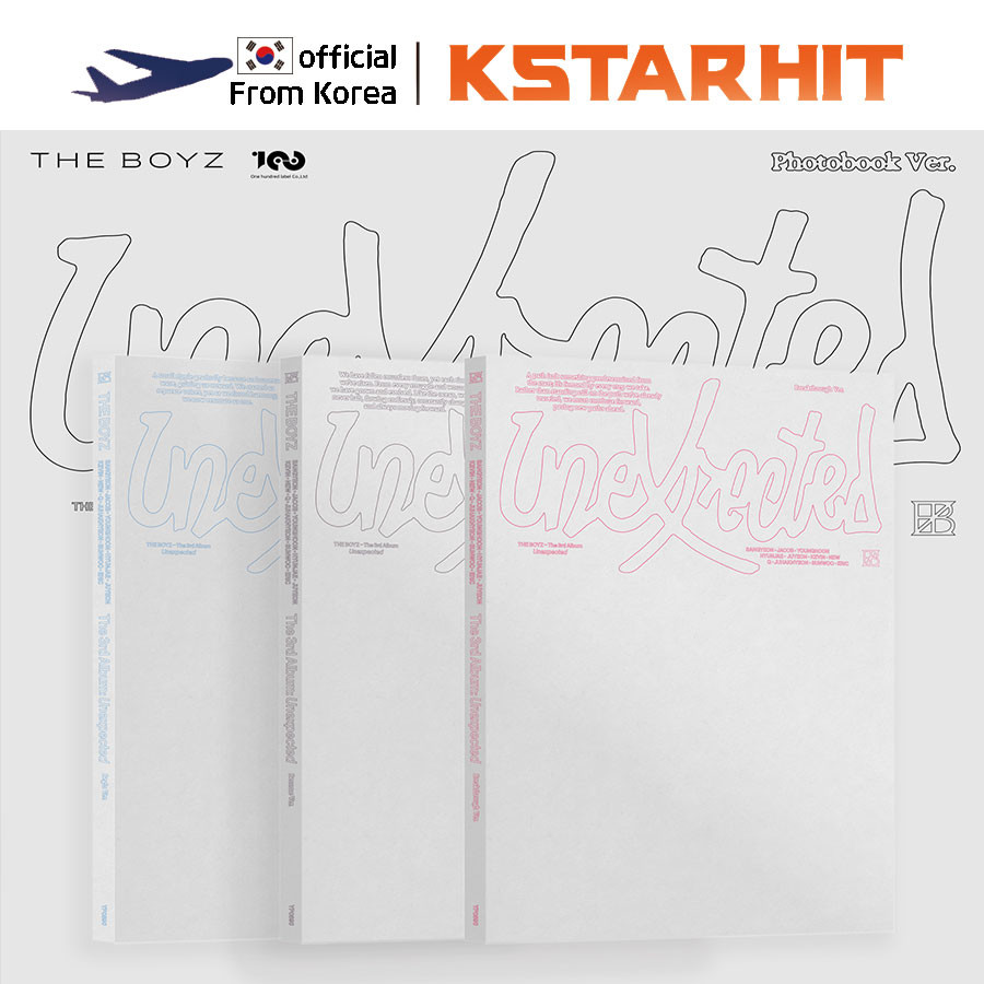 (+POB/ Photobook.) THE BOYZ - Unexpected (3rd full album) | Shopee Malaysia