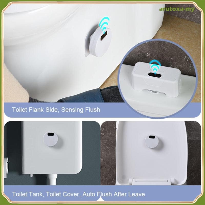 [ArutoxaMY] Touchless Toilet Flush Smart Sensor Automatic Toilet ...