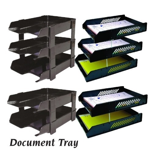 Plastic Document Tray 2 Tier 3 Tier | Plastic Tray | Letter Tray ...