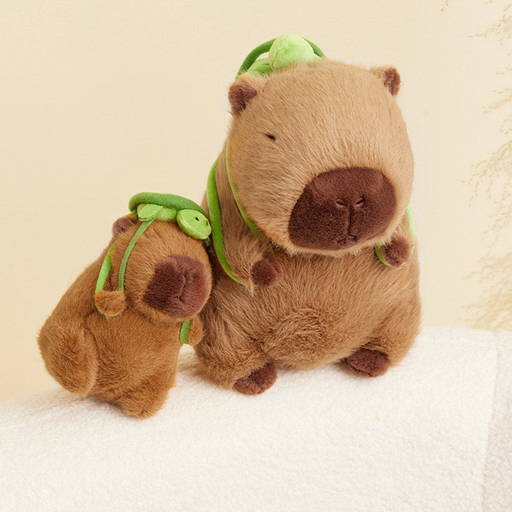 Capybara Plush Simulation Capibara Anime Fluffty Toy Kawaii Plushie ...