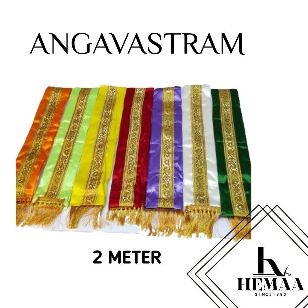 Angavastram / shoulder cloth / sai baba cloth / prayer cloth ( random ...