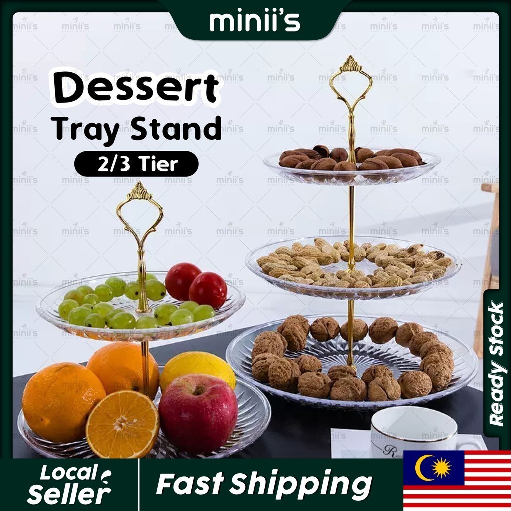 MINIIS Cake Stand Dessert Stand Cupcake Stand High Tea Stand 3 Tier ...