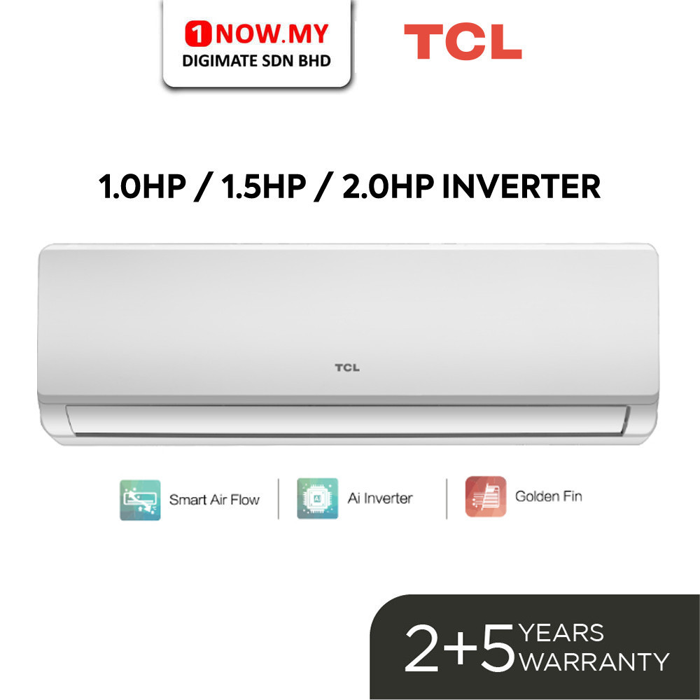 TCL 1HP 1.5HP 2HP Inverter Elite Air Conditioner TAC-09CSD / TAC-12CSD ...