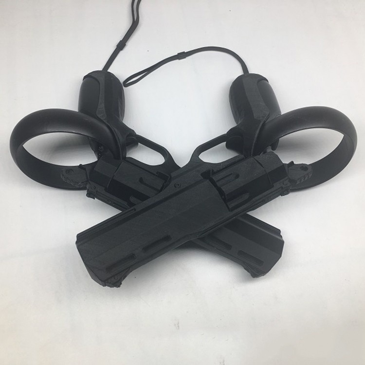 Dual Handle VR Shooting Gun Revolver Cover For Oculus Quest/Rift S VR ...
