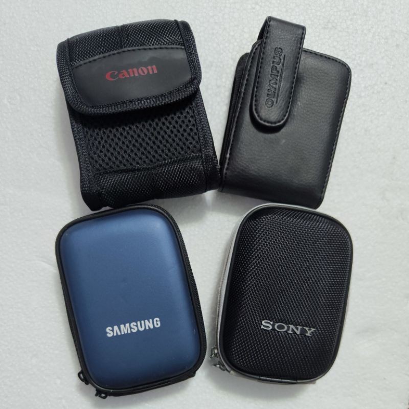 Compact Camera pouch Size 3.5x8x12cm (for:Sony Olympus canon ) | Shopee ...