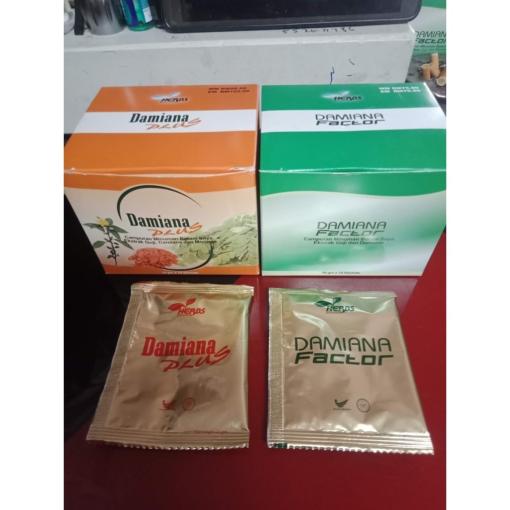 Damiana Factor / Damiana Plus (10g x 1 sachets) | Shopee Malaysia
