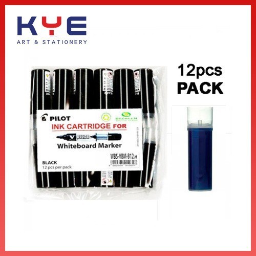Pilot Marker Pen White Board Refill Ink 12's/pck | PILOT whiteboard ...