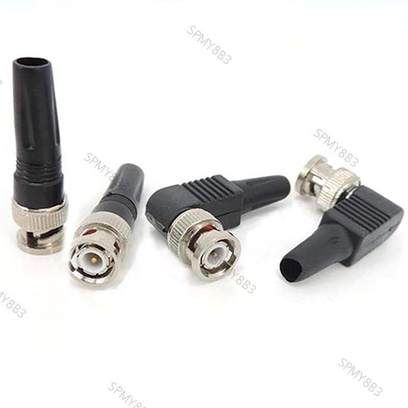 BNC Connector BNC Male Plug Twist-on RF Coaxial Cable Plastic Tail ...