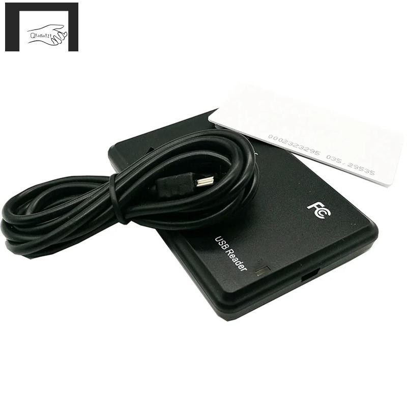 RFID Smart Card Reader with USB Port, 13.56MHz IC Card, Contactless ...