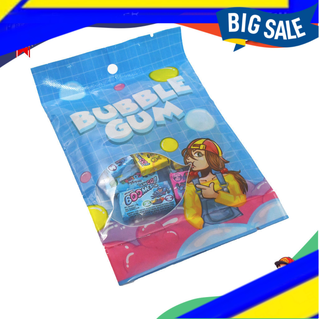 (HALAL) Gula-gula Getah, Boomer Magic Colors Bubble Gum (55g x 12 Pcs ...