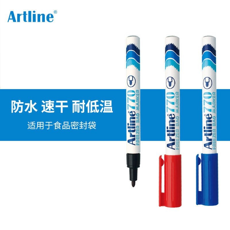 Japan Imported Flag Brand Artline Freezer Marker Pen Low Temperature ...