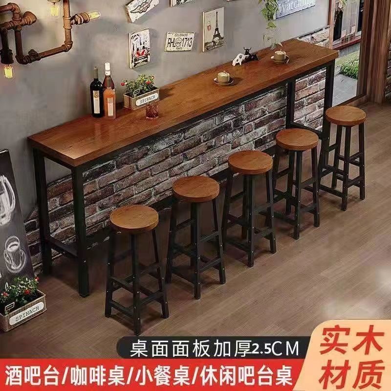 Meja bar di dinding, meja tinggi, meja bar kecil moden sederhana untuk ...