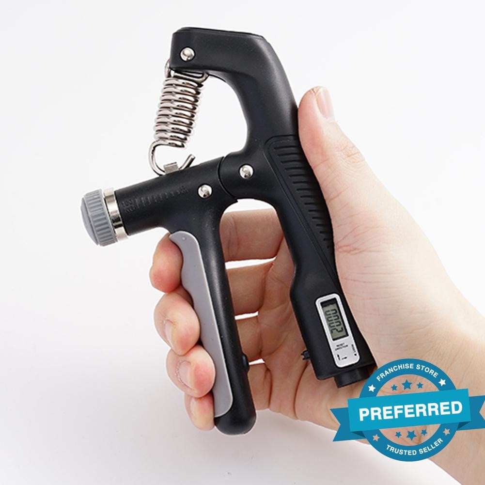 0-100kg Hand Gripper Adjustable R-shape Countable Hand Strengthener ...