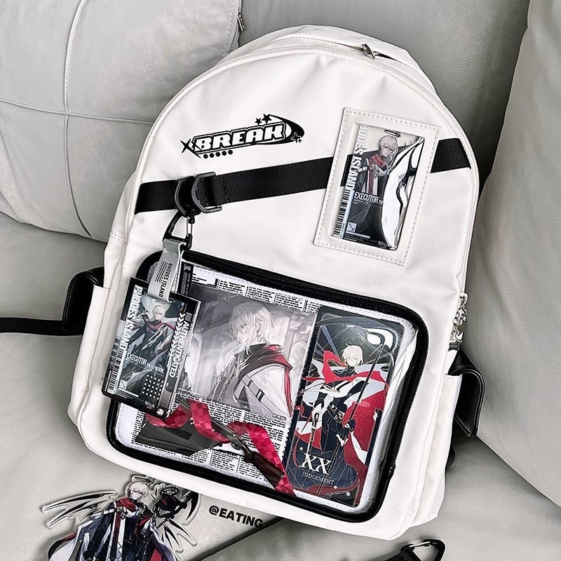 Japanese Style Ita Bag Large Capacity Daily Unisex College Backpack ...
