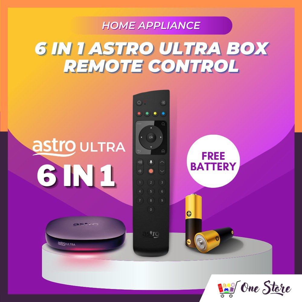 ASTR0 ULTRA / ULTI BOX 6 in 1 UNIVERSAL REMOTE CONTROL REPLACEMENT ...
