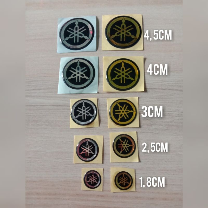 YAMAHA LOGO EMBLEM STICKER | Shopee Malaysia