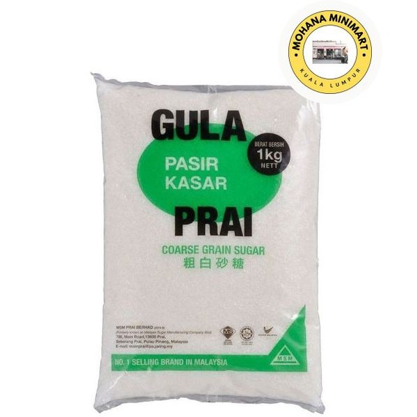 Gula Prai Coarse Grain Sugar 1kg | Shopee Malaysia