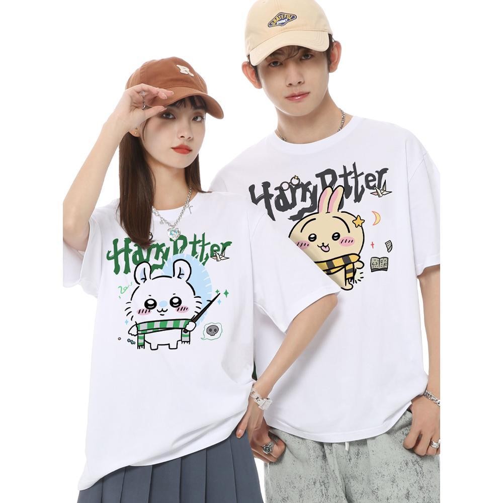 Chiikawa x Harry Potter Short-Sleeve T-Shirt - Women's Summer Half ...