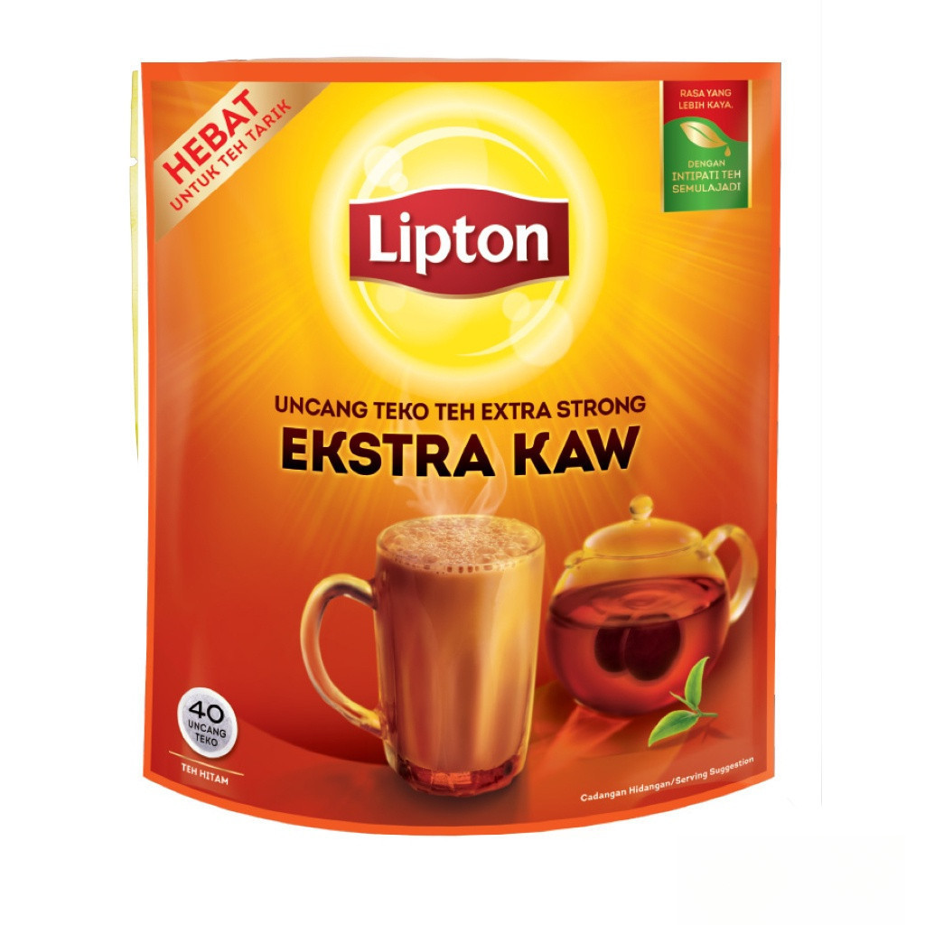 Lipton Tea Potbag Extra Kaw (40s x 2.3g) | Shopee Malaysia
