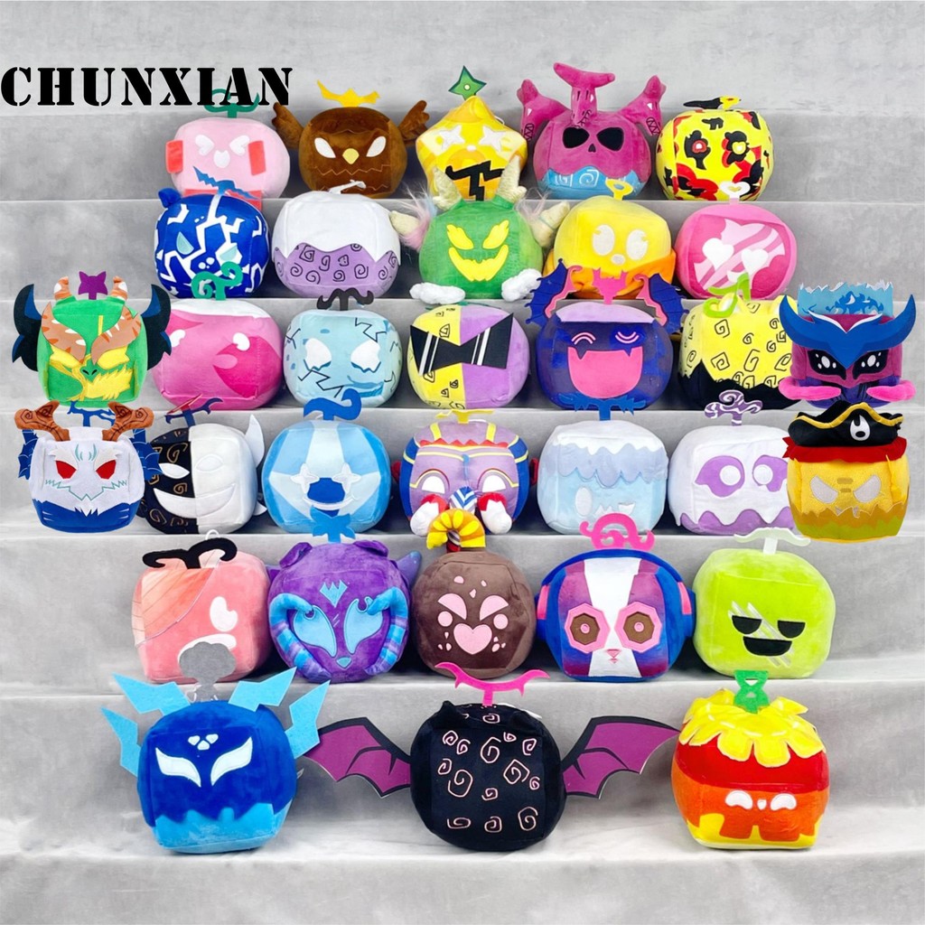 Happy Planet Roblox Blox Fruit Plushie Blox Fruit Toy Kids Gifts ...