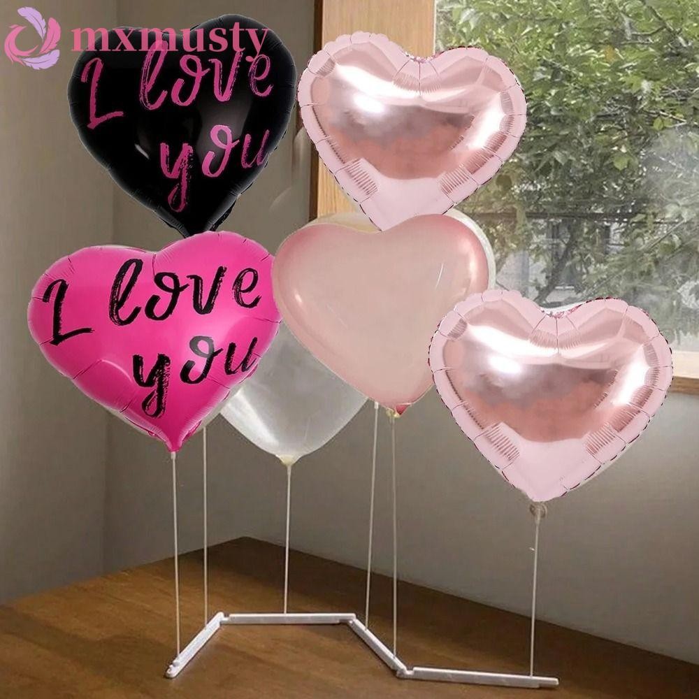 MXMUSTY Balloons Holder Column, Long Strip Plastic Table Float Balloon Stand, Party Supplies ...