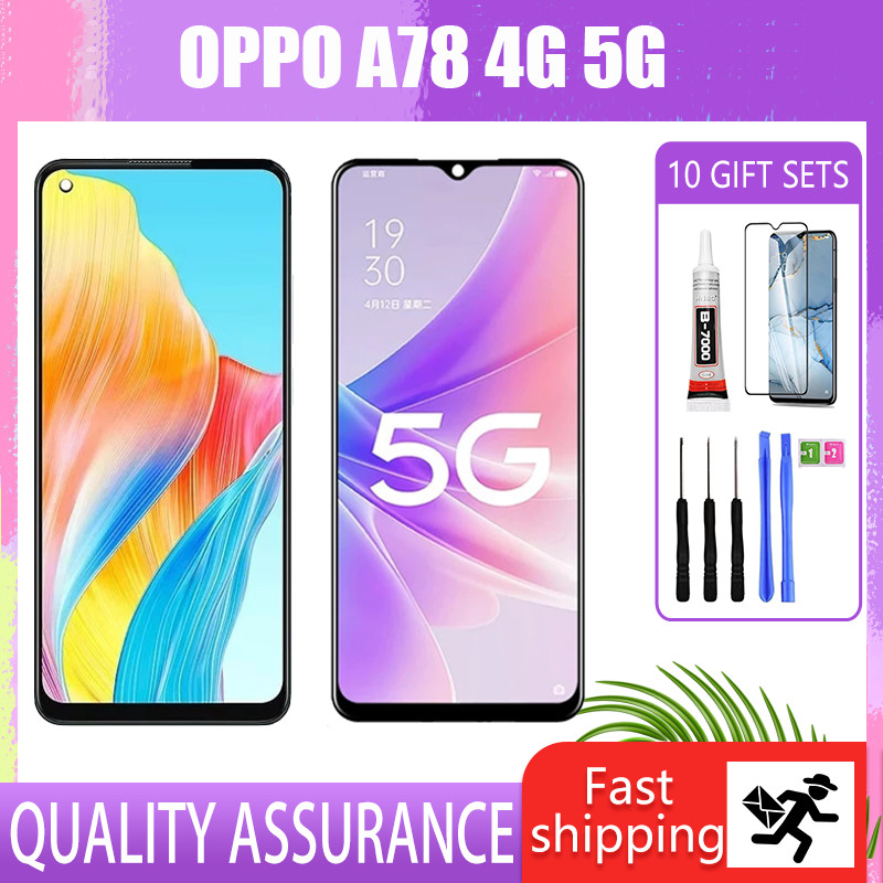 Original OPPO A78 4G 5G LCD Display Touch Screen Replacement | Shopee ...