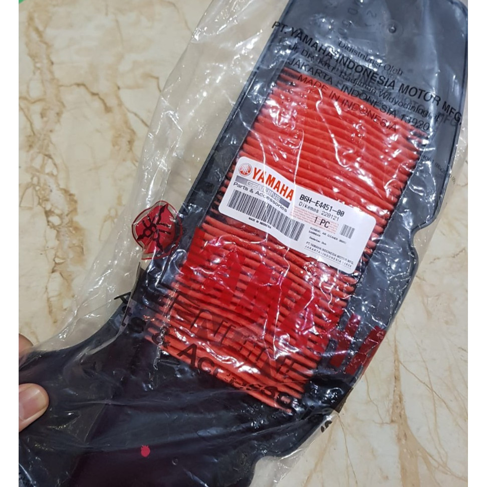 New NMAX 2020 / New AEROX CONNECTED AIR Filter B6H-E4451-00 ORIGINAL ORI YAMAHA ELEMENT, AIR ...