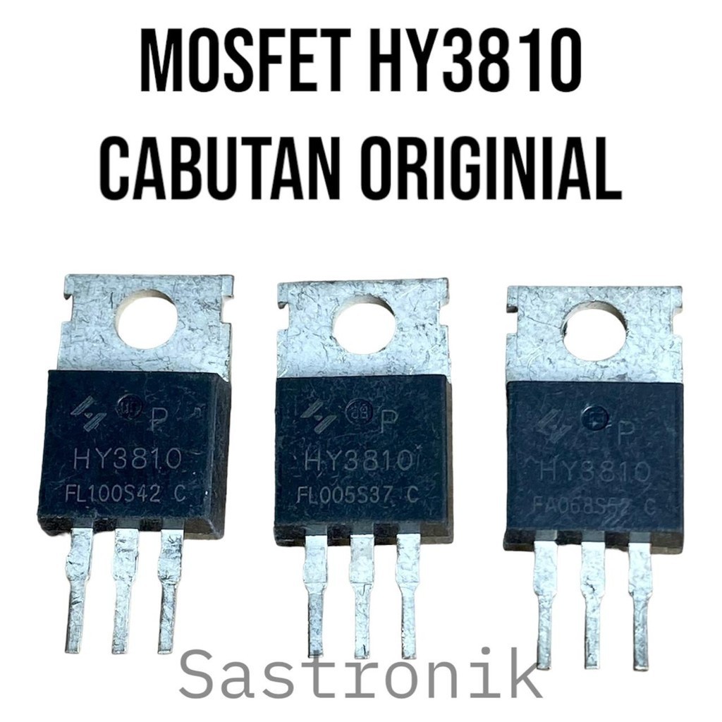 Mosfet HY3810 180A 100v original pullout ready | Shopee Malaysia