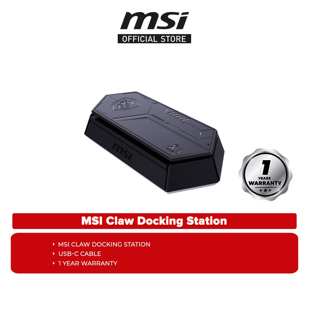 MSI Claw Docking Station (with USB-C Cable) | Shopee Malaysia