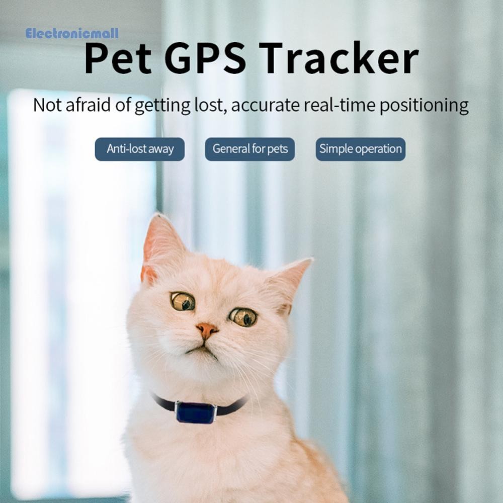 [ElectronicMall01.my] Pet GPS Tracking Locator Wearable Smart Collar ...