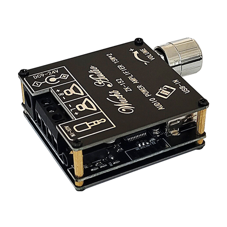 ZK-152 15W*2 Bluetooth-compatible 5.0 Amplifier Board 2.0 Channel ...