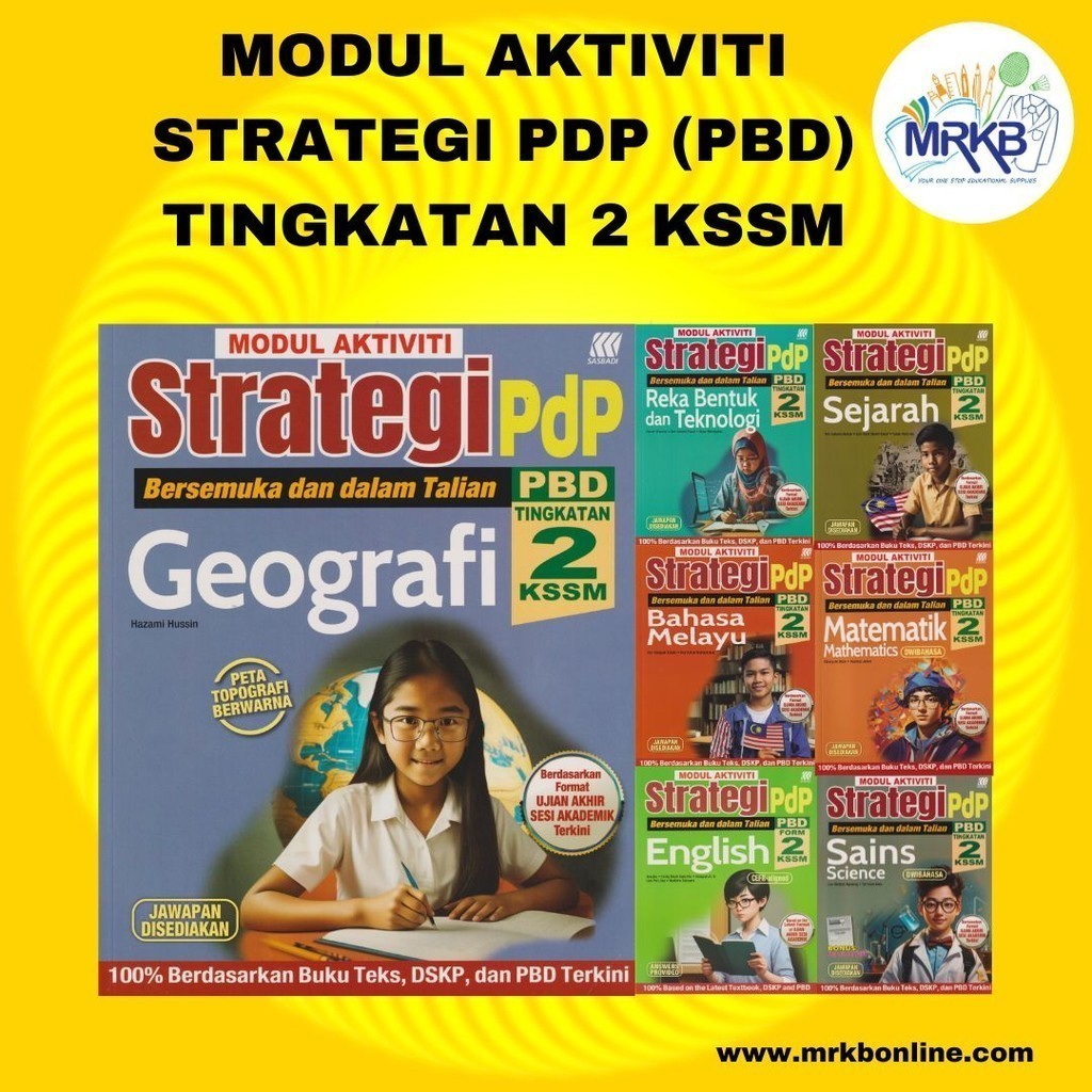 MODUL AKTIVITI STRATEGI PDP (PBD) TINGKATAN 2 KSSM | Shopee Malaysia