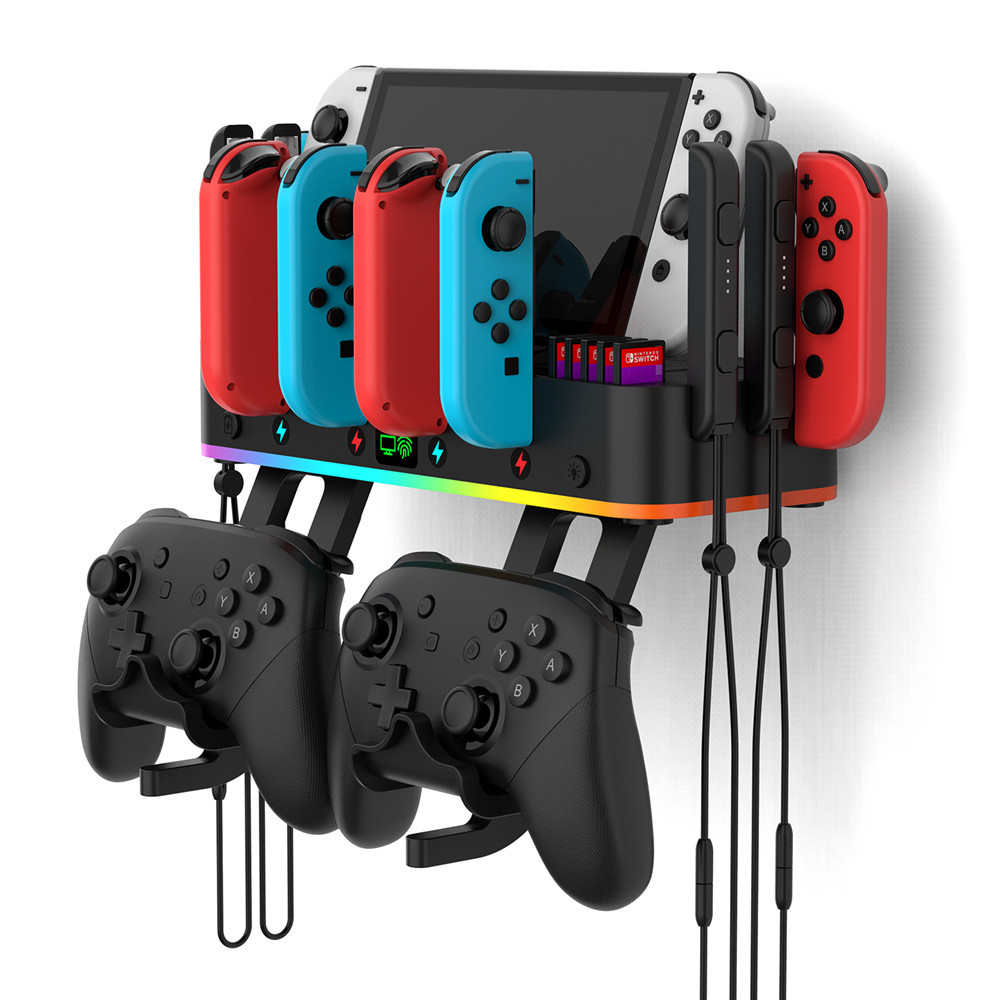 For Switch JC Charger Pro Controller Holder Switch Game Storage Tower ...