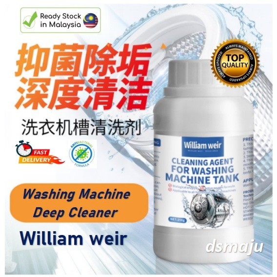 William Weir Heavy Duty Deep Clean Washing Machine Cleaner WLWE Pencuci ...