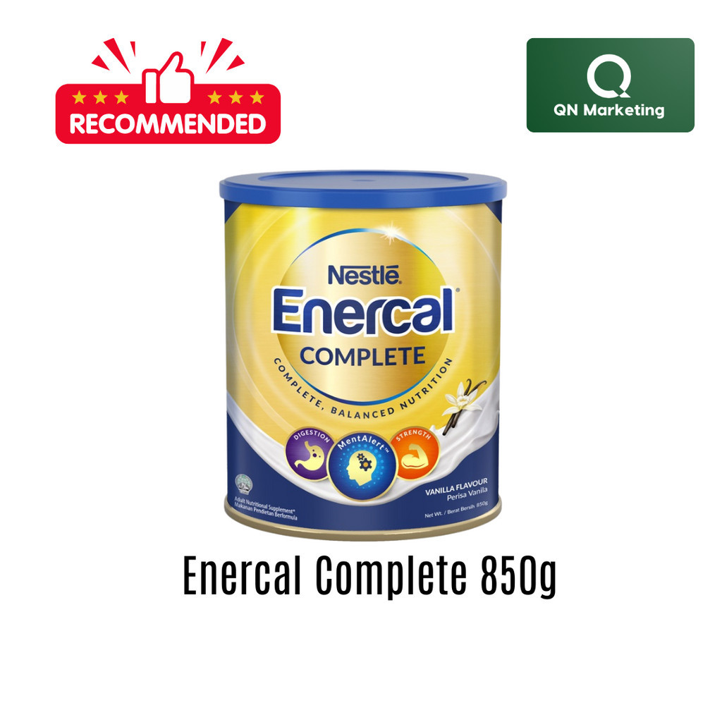 Enercal Complete Milk Formula Powder 850g (Adult Complete Nutrition ...