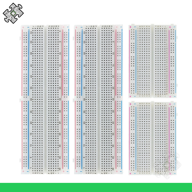 ENGLAB★MB102 Solderless Breadboard Mini Breadboard 830 400 holes Experiment Donut Board | Shopee ...