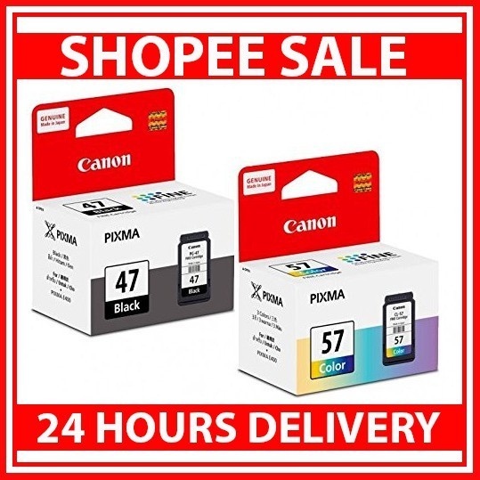 Canon PG-47 Black Ink Cartridge (15ml, 400 pages) - PG47 Canon Pixma ...