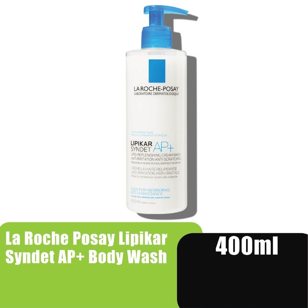 LA ROCHE POSAY Lipikar Syndet Ap+ Anti-Irritation Body Wash 400ml ...