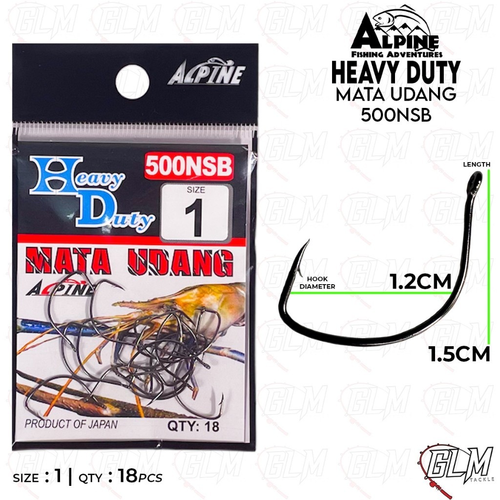 ALPINE 500NSB MATA KAIL UDANG HEAVY DUTY | Shopee Malaysia
